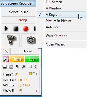 BSR Screen Recorder - INSTALUJ.cz - programy ke stažení zdarma