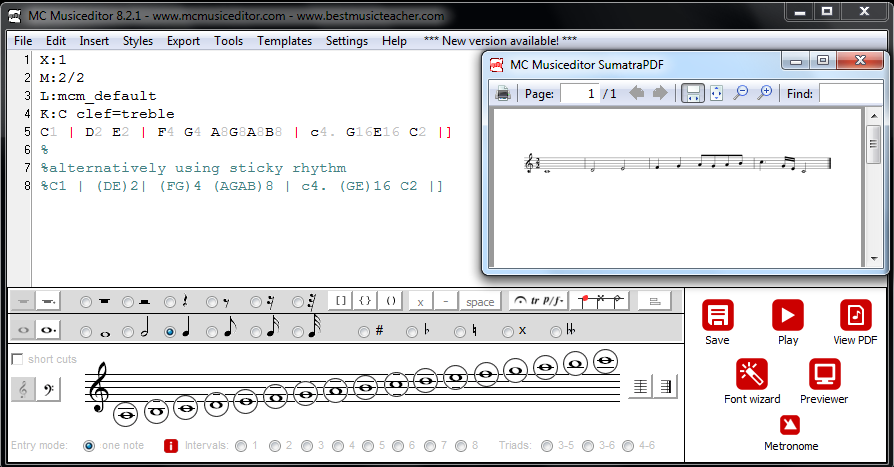 MC Musiceditor - INSTALUJ.cz - programy ke stažení zdarma