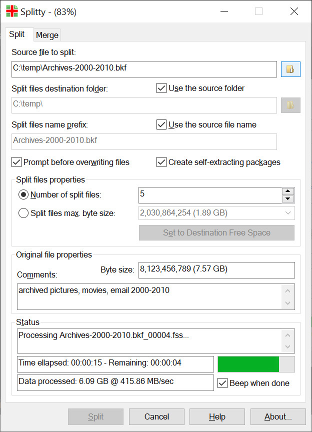 Splitty - INSTALUJ.cz - programy ke stažení zdarma