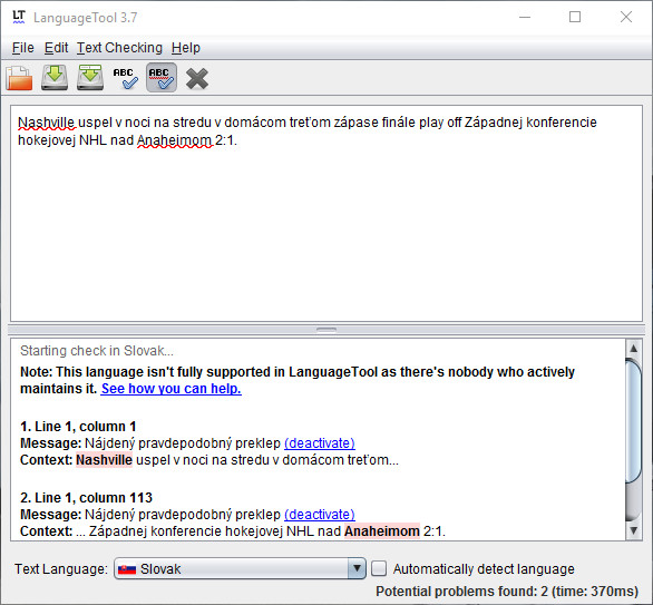 LanguageTool - INSTALUJ.cz - programy ke stažení zdarma