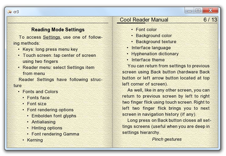 Cool Reader - INSTALUJ.cz - programy ke stažení zdarma