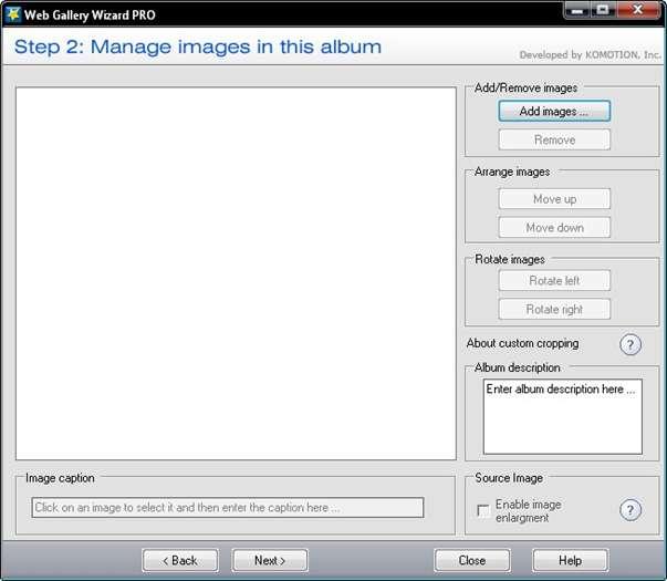 MAGAZIN.instaluj.cz - recenze, návody a informace ze světa software - Web Gallery Wizard