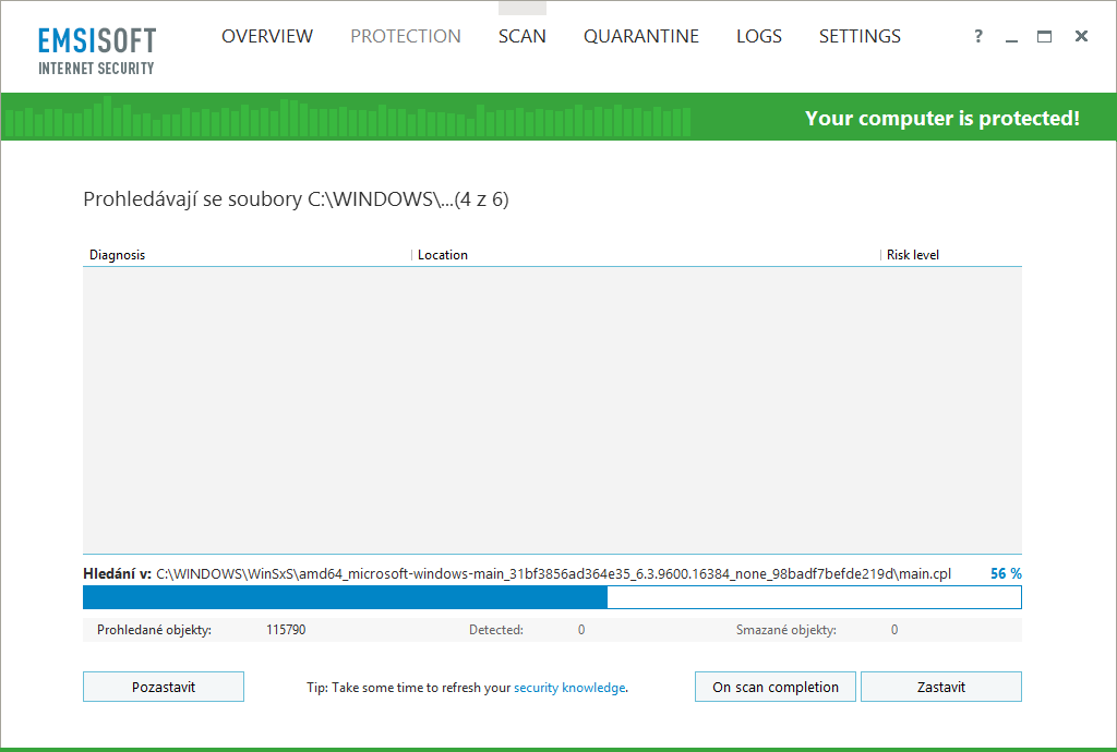 Emsisoft Internet Security: komplexní ochrana od Emsisoft