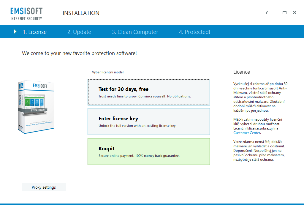 Emsisoft Internet Security: komplexní ochrana od Emsisoft