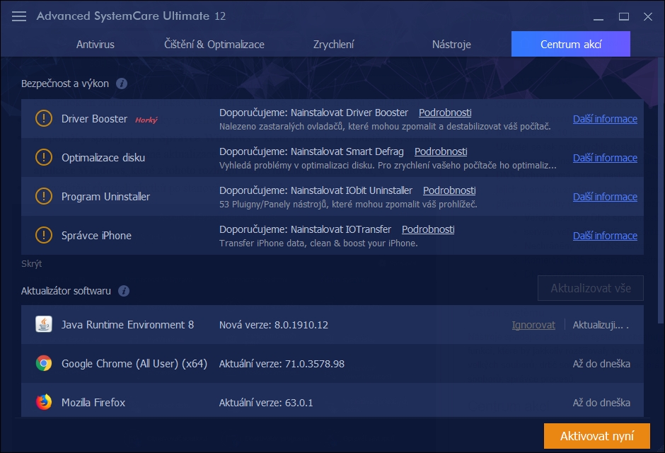 Advanced SystemCare Ultimate 12