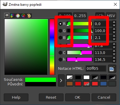 Jak změnit barvu popředí systémových oken Windows 10?