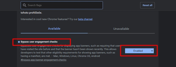 Jak sabotovat interaktivní reklamy v Chrome?