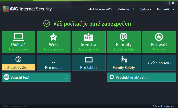 MAGAZIN.instaluj.cz - recenze, návody a informace ze světa software - AVG 2014 - nejen ...