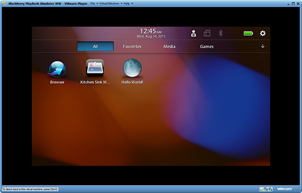 MAGAZIN.instaluj.cz - recenze, návody a informace ze světa software - BlackBerry PlayBook Simulator